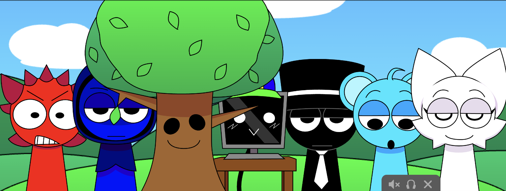 Pyraminx Sprunki - Play Pyraminx Sprunki Online Free on Sprunki OC